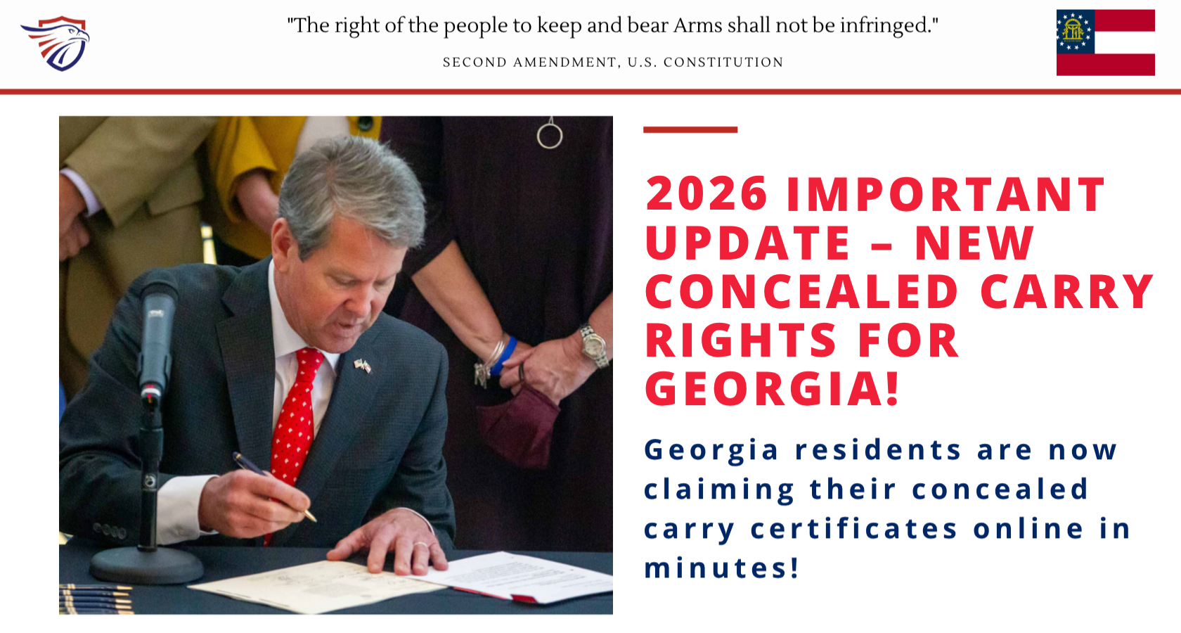 Georgia Concealed Carry – Get The Permit Online
