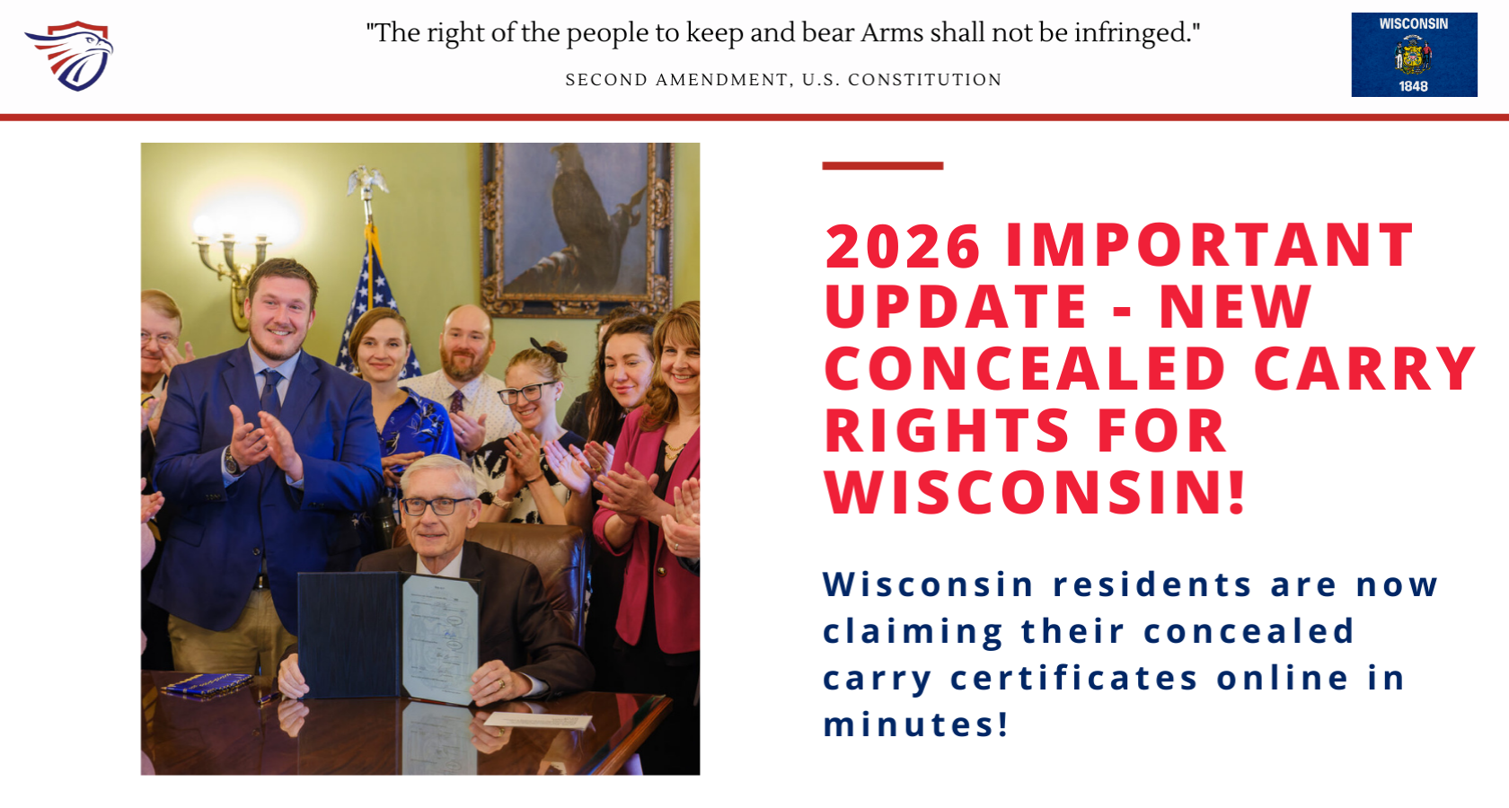 #WISCONSIN CONCEALED CARRY – Get The Permit Online